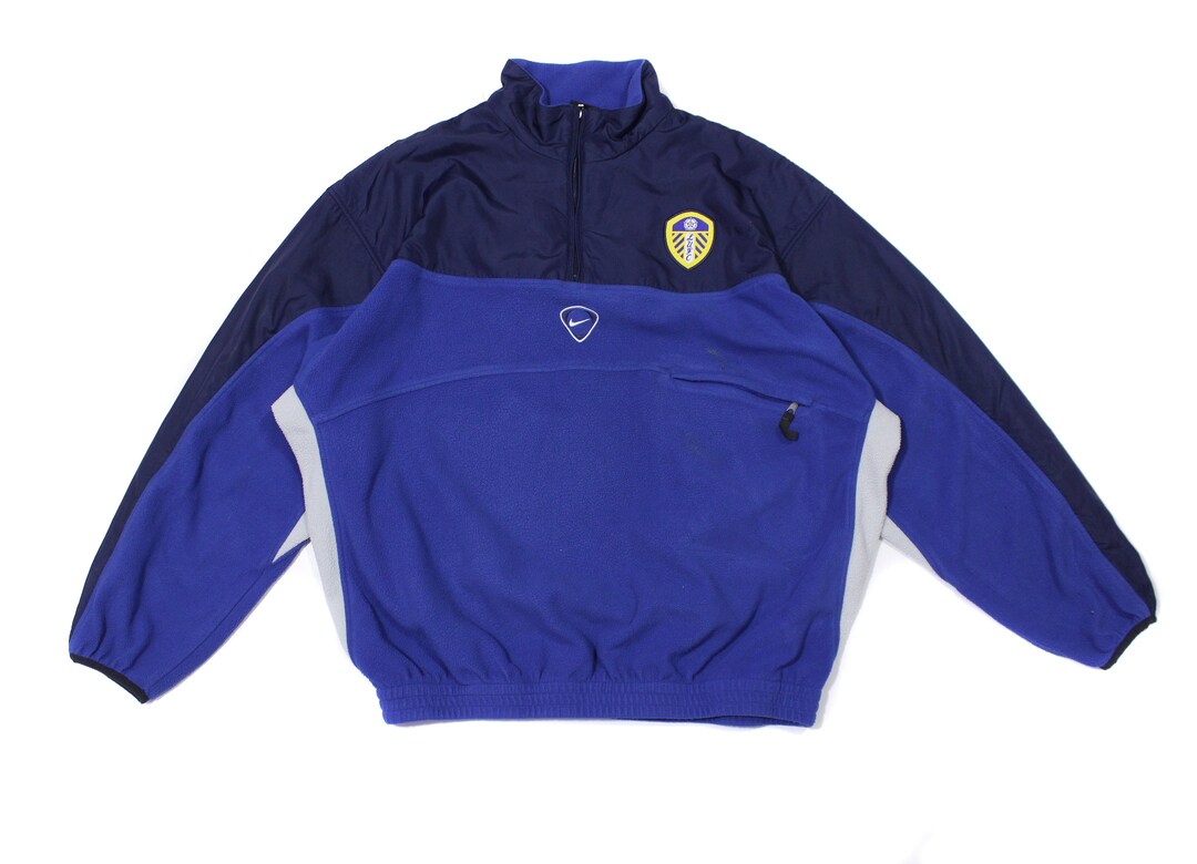 Nike Team 90S LUFC Swoosh Logo Fleece Vintage - Etsy