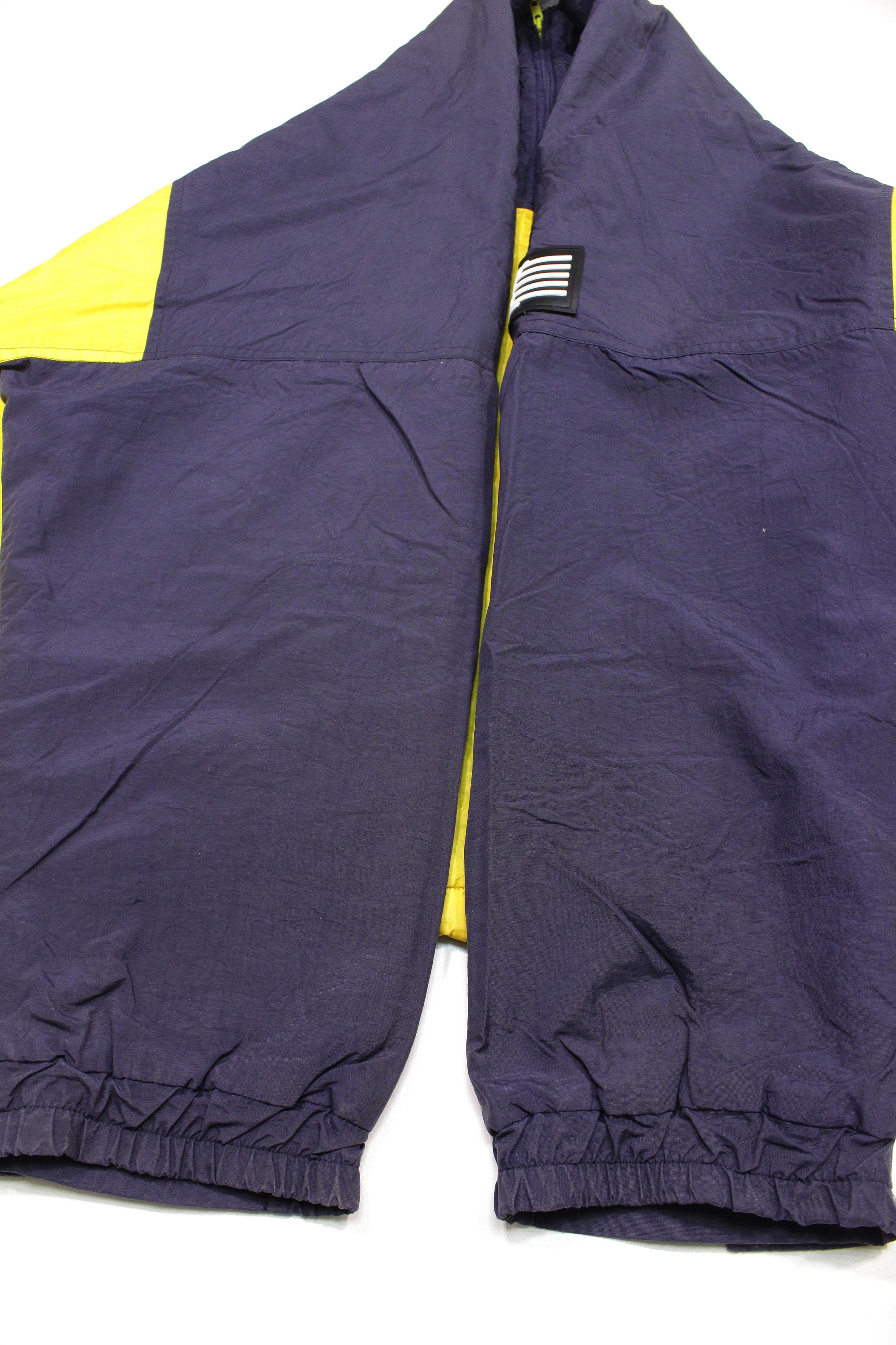 Yves Saint Laurent 90S YSL Flag Logo Nylon Jacket Vintage - Etsy