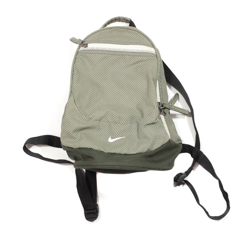 Nike Vintage Swoosh Logo Mini Backpack - Etsy