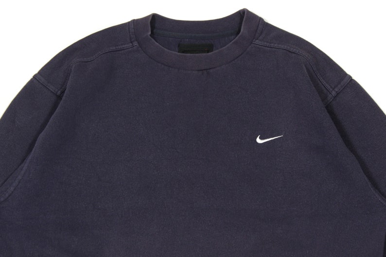 Nike 90S Swoosh Logo Distressed Childrens Sweatshirt Vintage - Etsy
