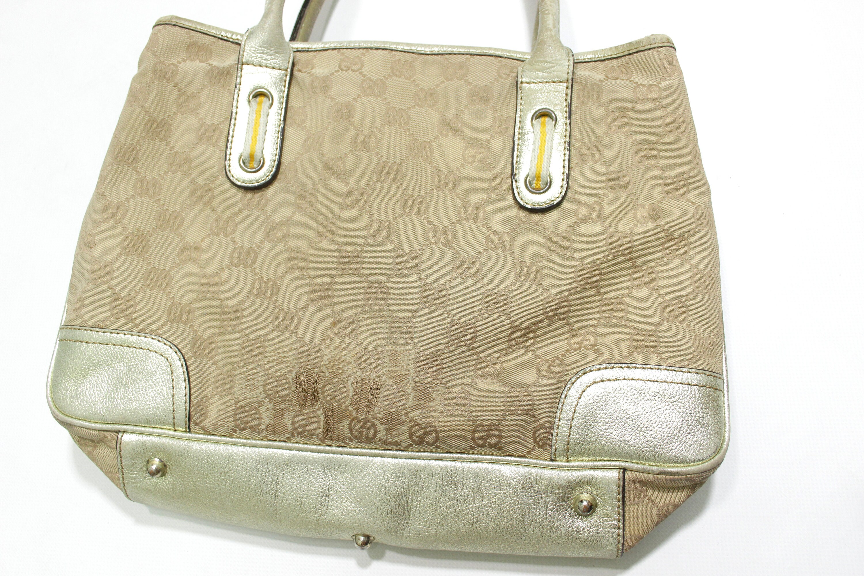 Gucci Vintage GG Monogram Bag - Etsy