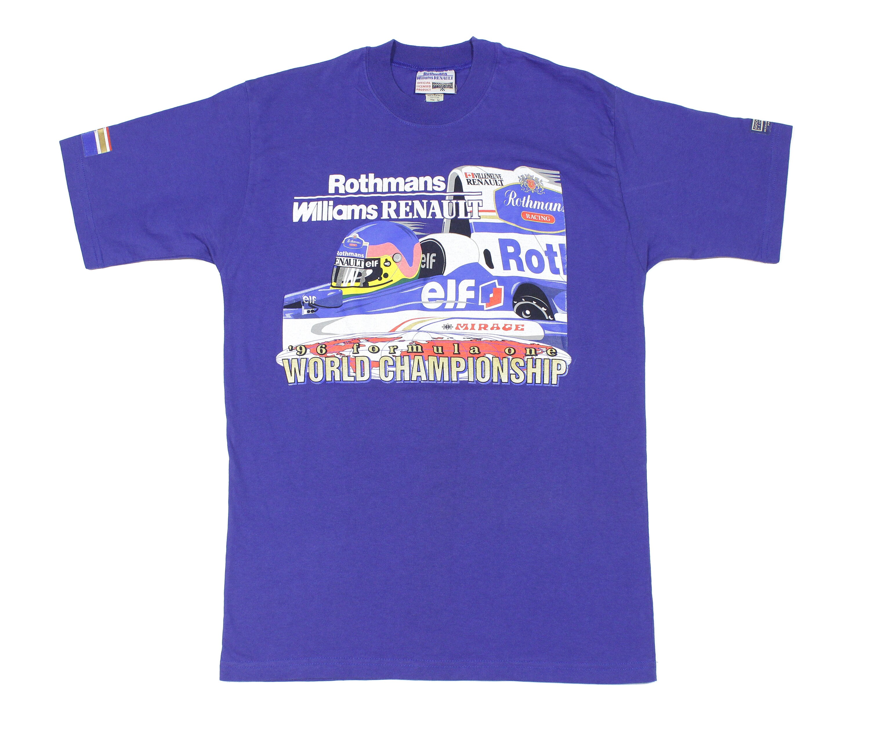 Formula 1 1996 Williams Renault Rothmans T-shirt - Etsy UK