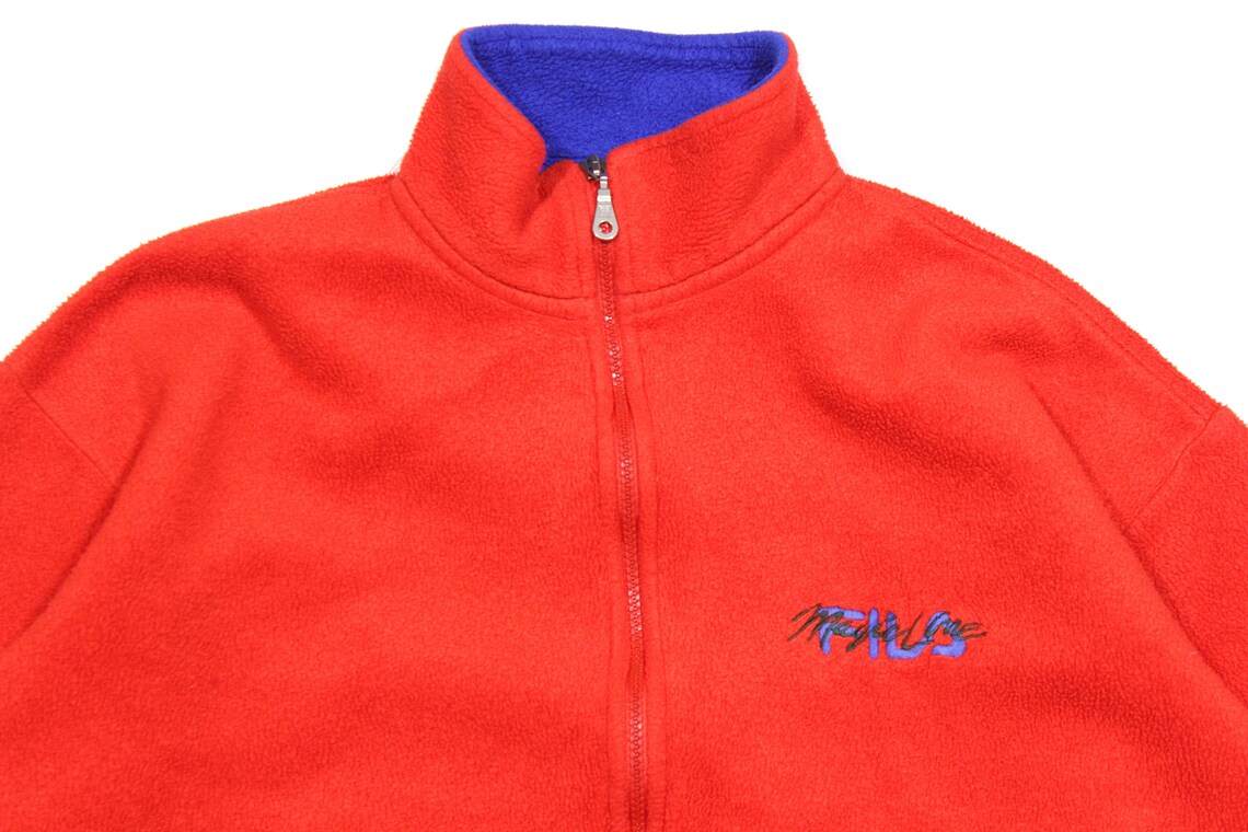 Fila Vintage 90S Magic Line Fleece Polartec Jacket - Etsy