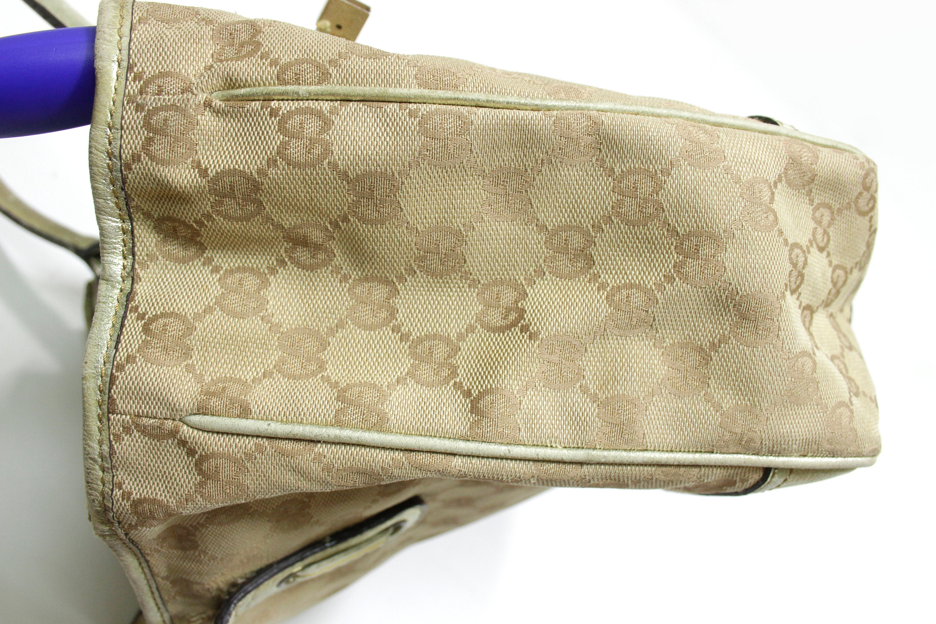 Gucci Vintage GG Monogram Bag - Etsy