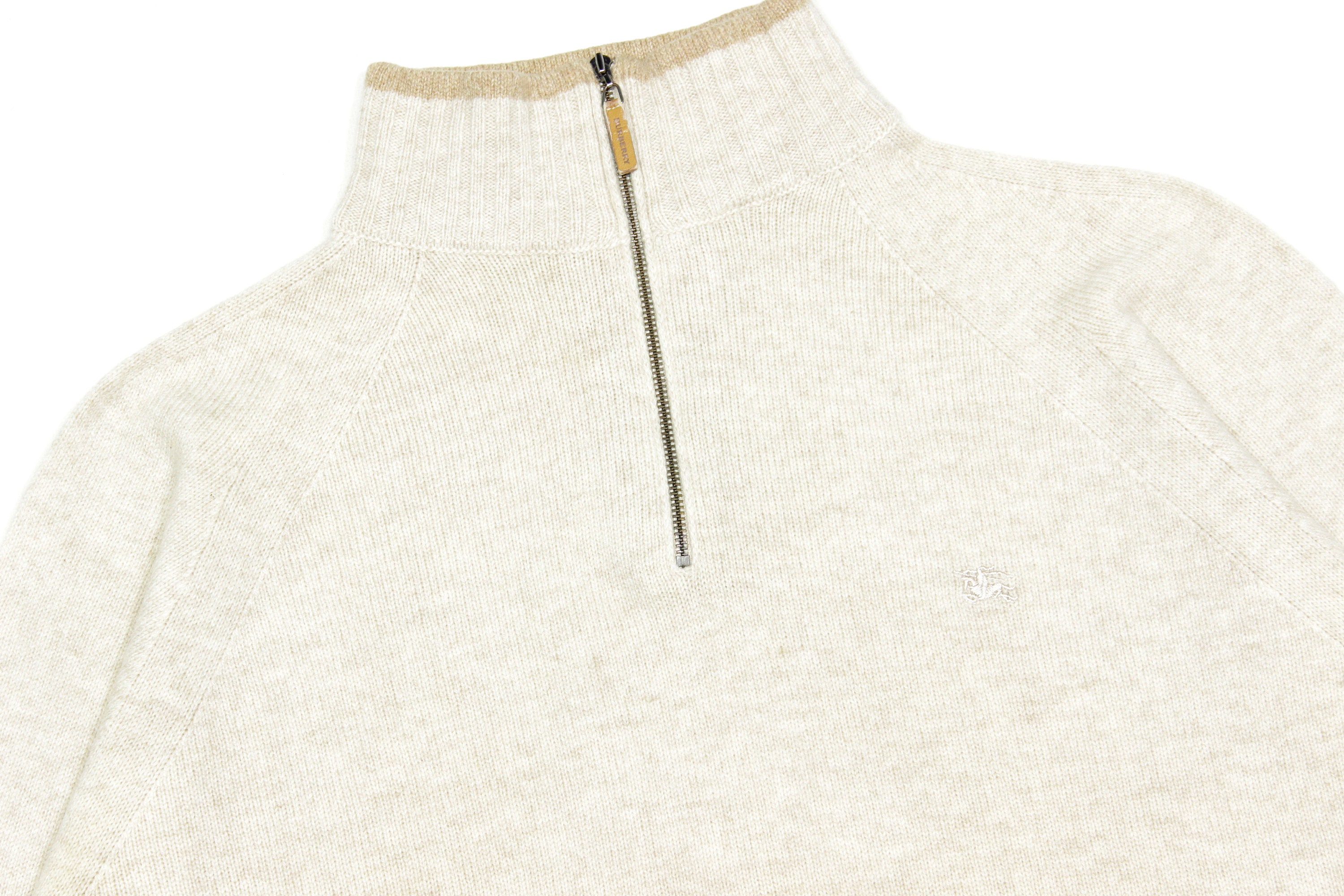 Burberry Logo Wool High Neck Sweater - Etsy