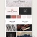 Visual Identity Brand Board, Branding Board Template, for Logo ...