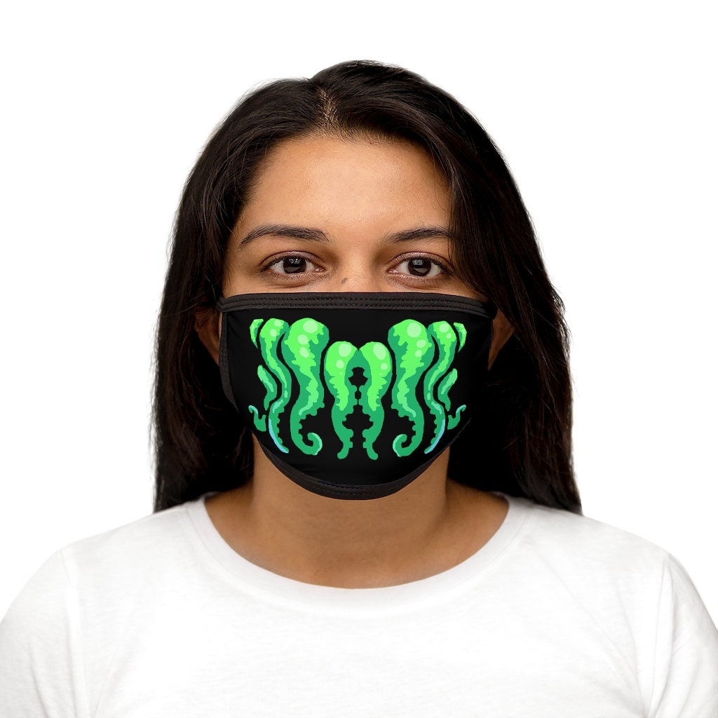 Cthulhu Tentacle Mixed-fabric Face Mask - Etsy
