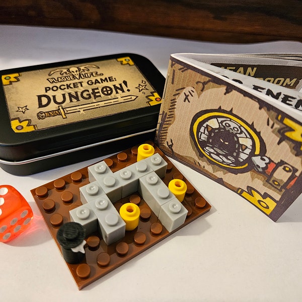 Pocket Dungeon and Dragons Game - Etsy