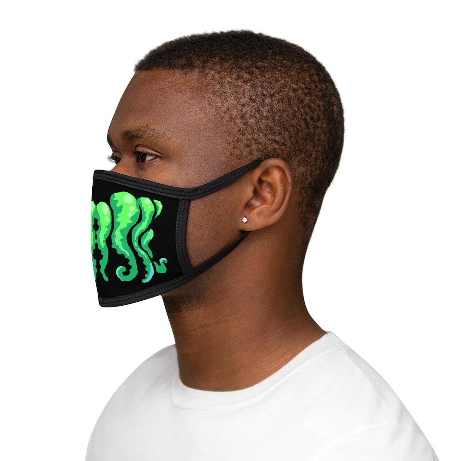 Cthulhu Tentacle Mixed-fabric Face Mask - Etsy