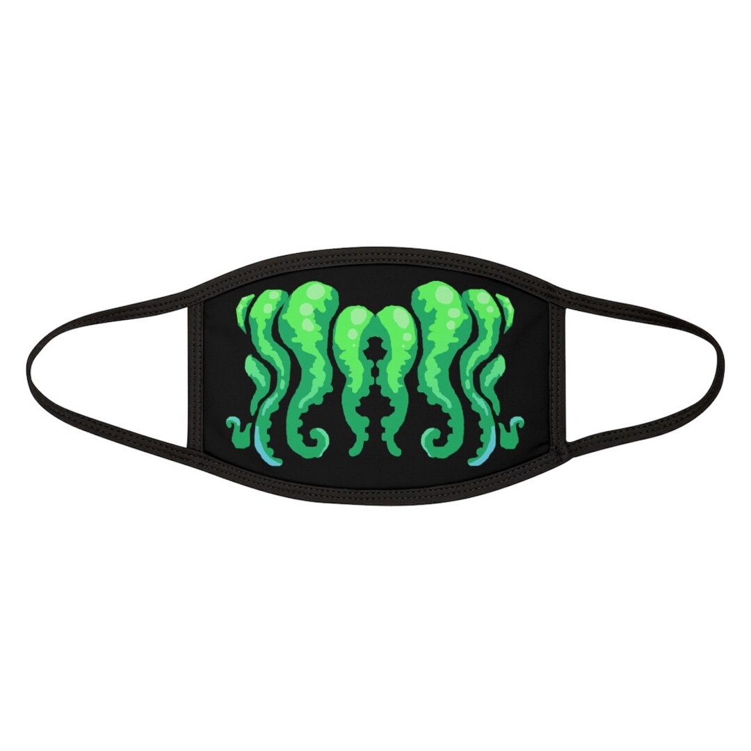 Cthulhu Tentacle Mixed-fabric Face Mask - Etsy