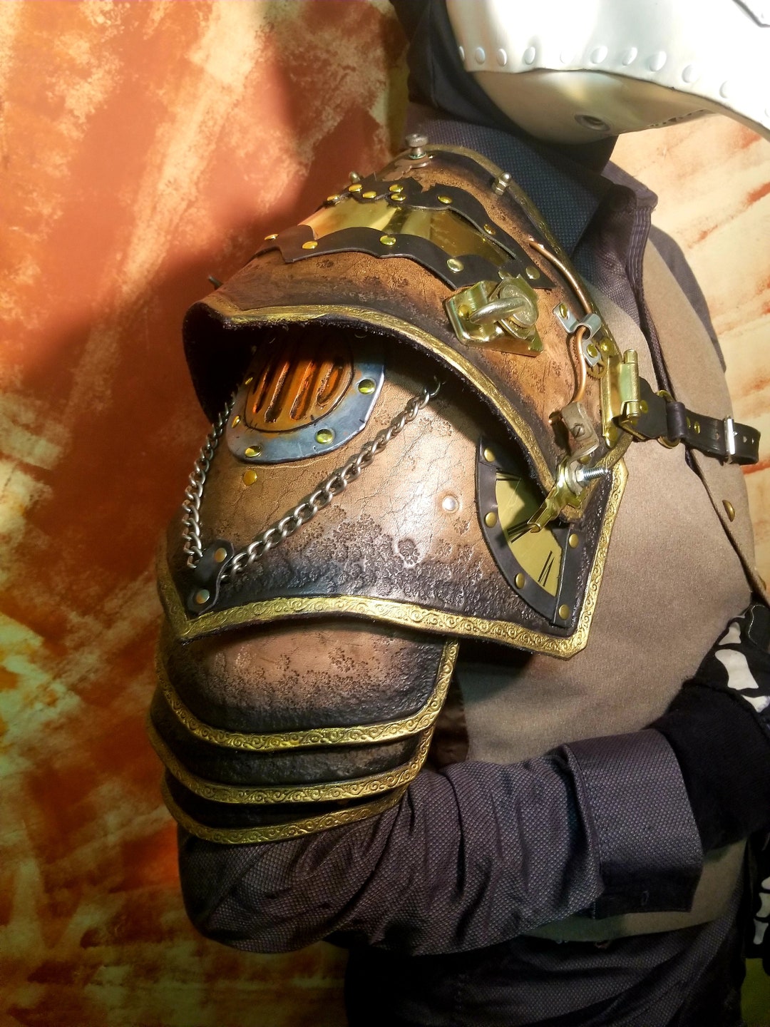 Steampunk Bat Shoulder Armor - Etsy