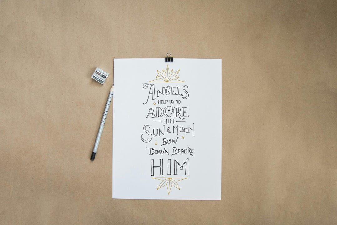 Angels Help Us Poster - Etsy