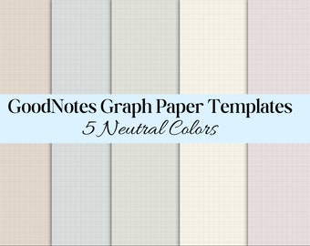 Goodnotes Graph - Etsy