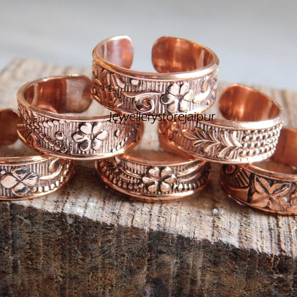 Thick Copper Ring - Etsy