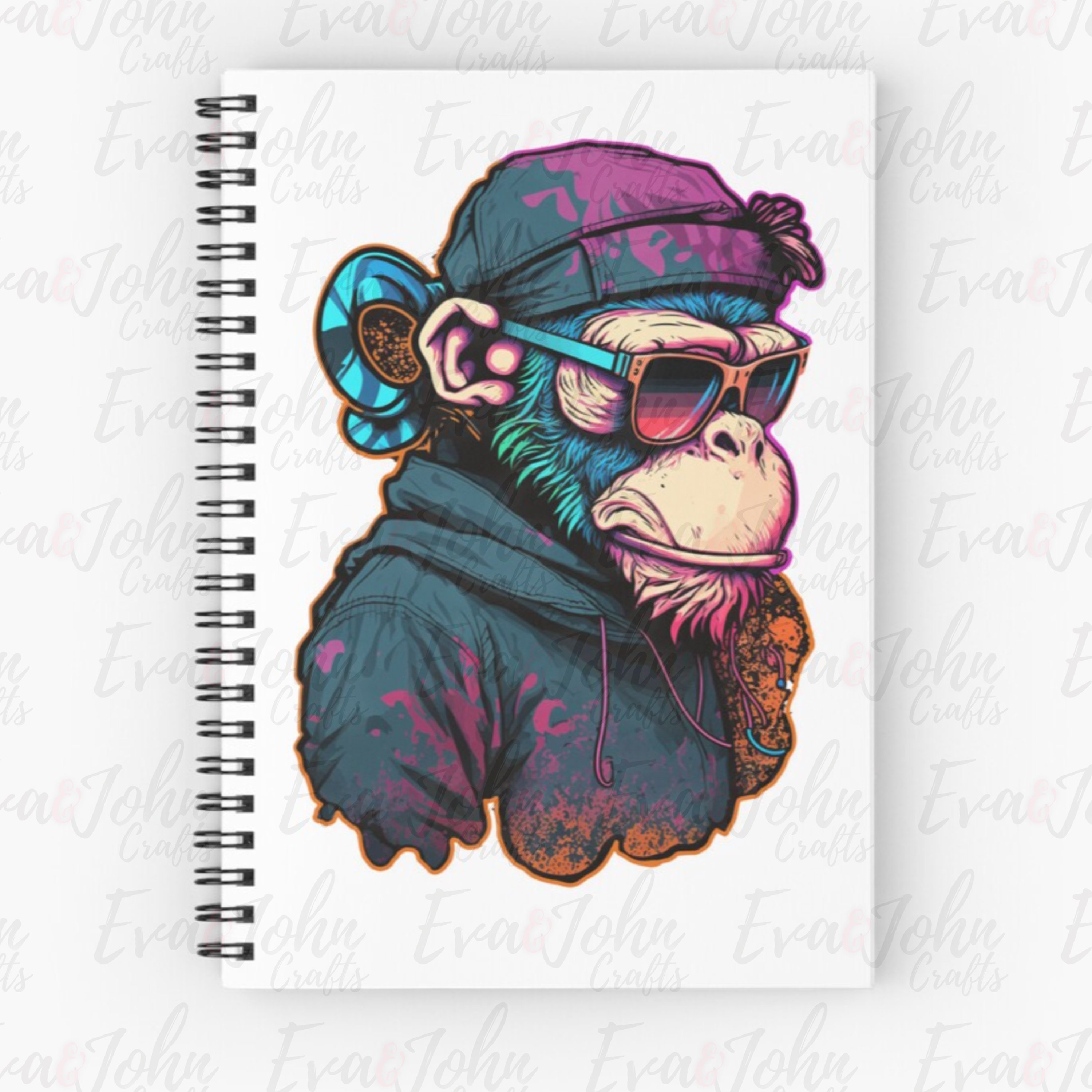 Gangster Monkey Color / Jpg Svg Eps Png Dfx / Cutfiles for Silhouette ...