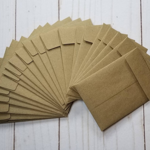 Kraft Coin Envelopes - Etsy