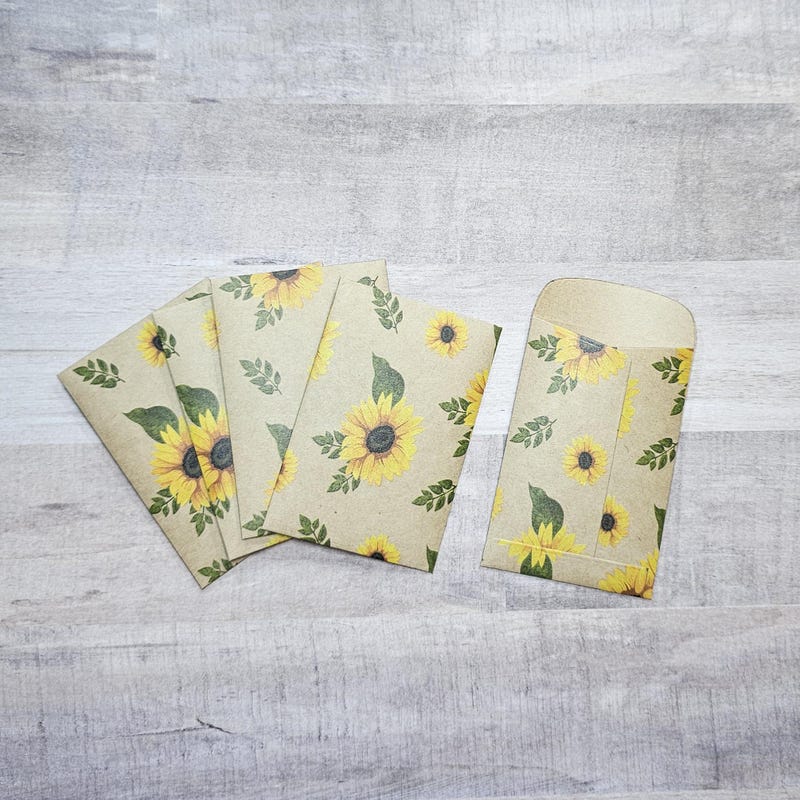 Sunflower Packets - Etsy