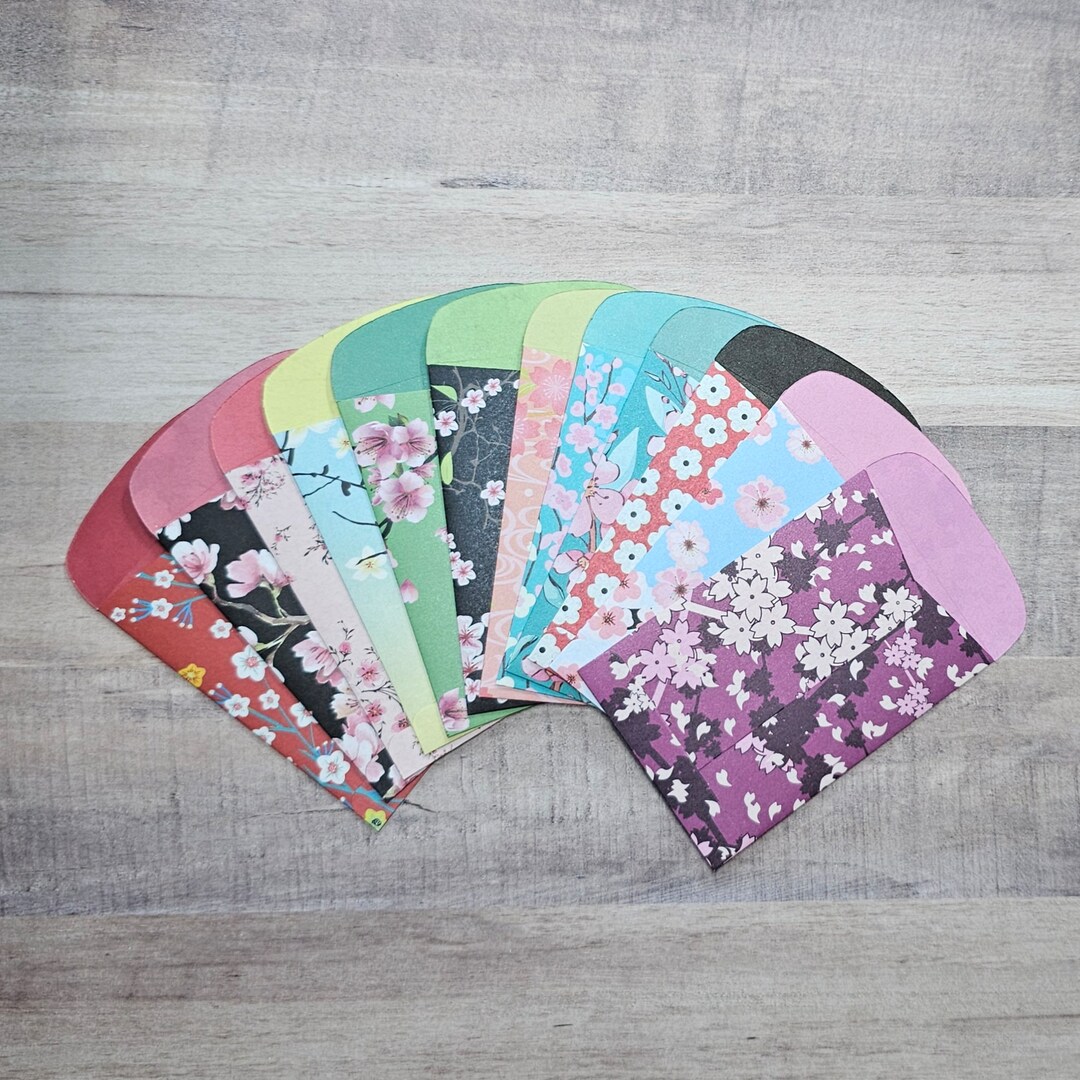 12 Small Coin Envelopes, 3-5/8" Tall by 2-1/2" Wide, With Non-adhesive ...