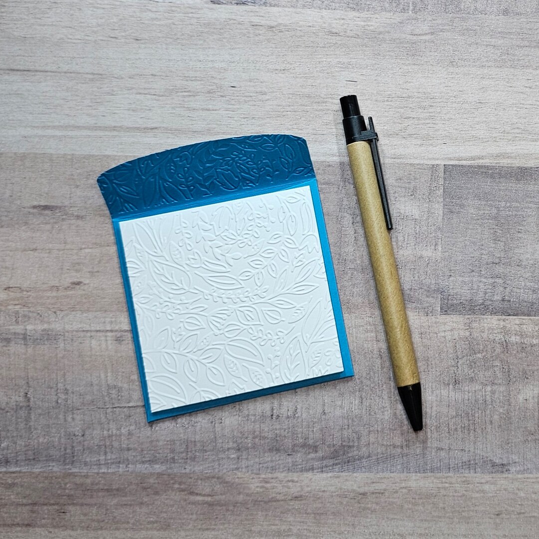 30 Embossed Notecards With Matching Envelopes, 3-1/8 Square Envelopes ...