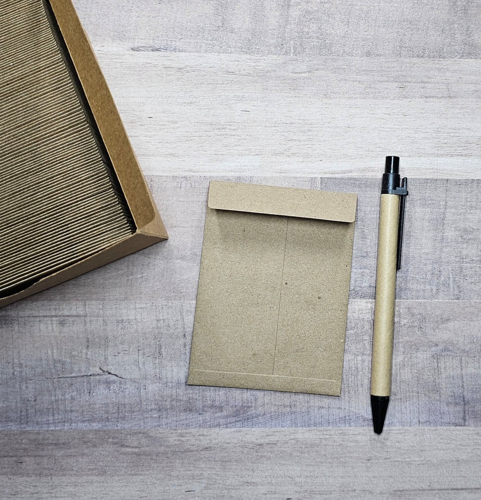 100 3x4 Kraft Coin Envelopes, ATC Card Envelope, Seed Storage Packets ...