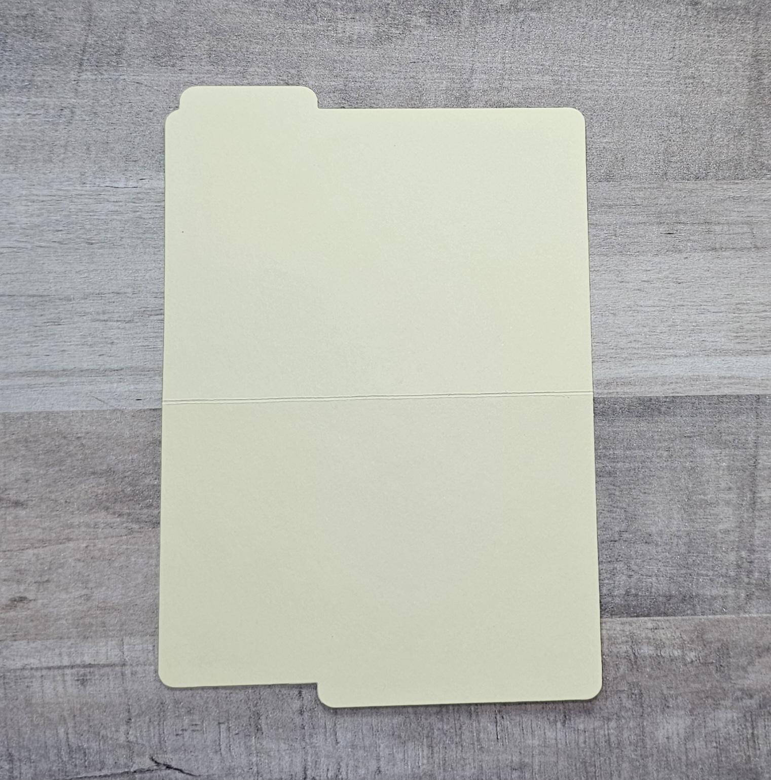 Small File Folders, 4-7/8" Wide X 3-5/8" Tall, Set of 9 Manila File ...