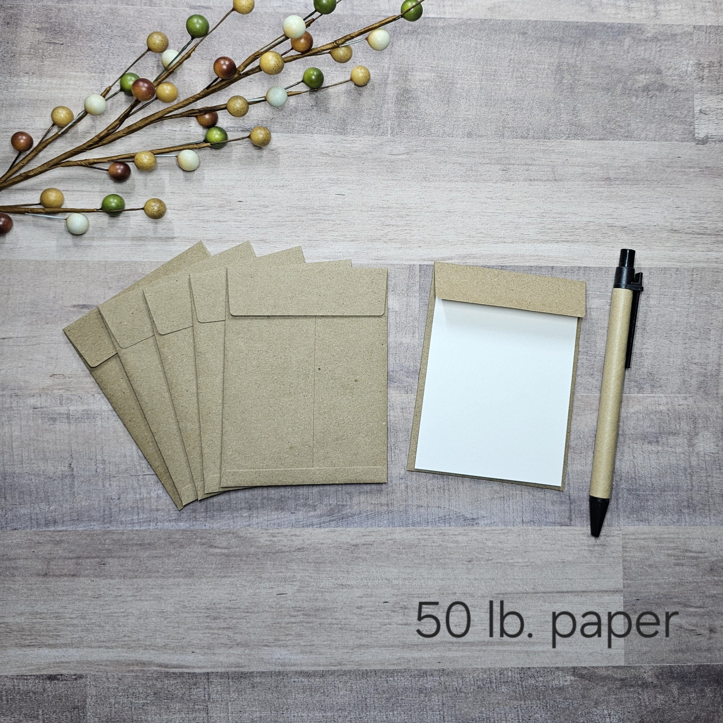 100 3x4 Kraft Coin Envelopes, ATC Card Envelope, Seed Storage Packets ...