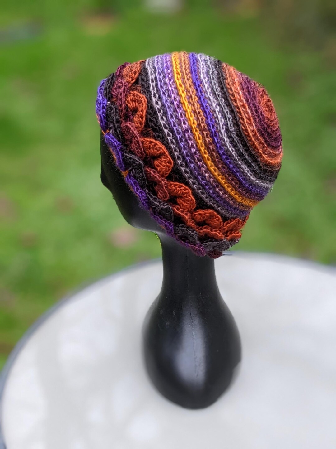 Dragon Scale Beanie Hat boho Vamp - Etsy UK