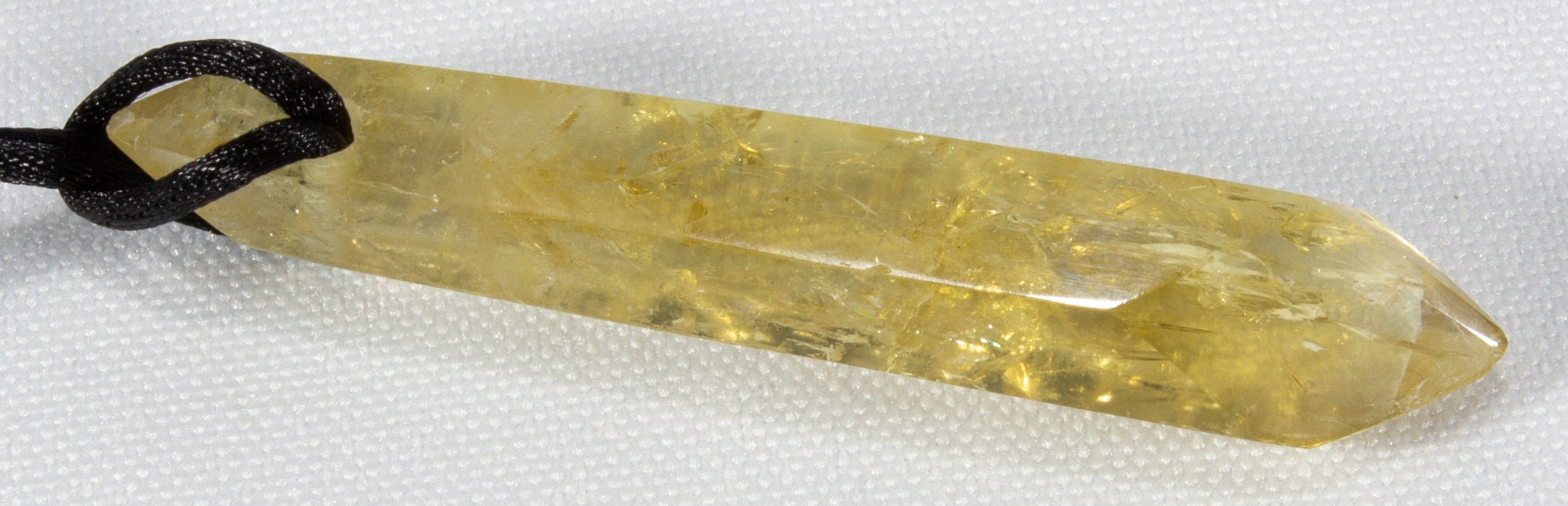 Polished Zambian Citrine Crystal Point Pendant Fitted With - Etsy
