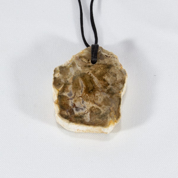 Wood Slice Necklace - Etsy