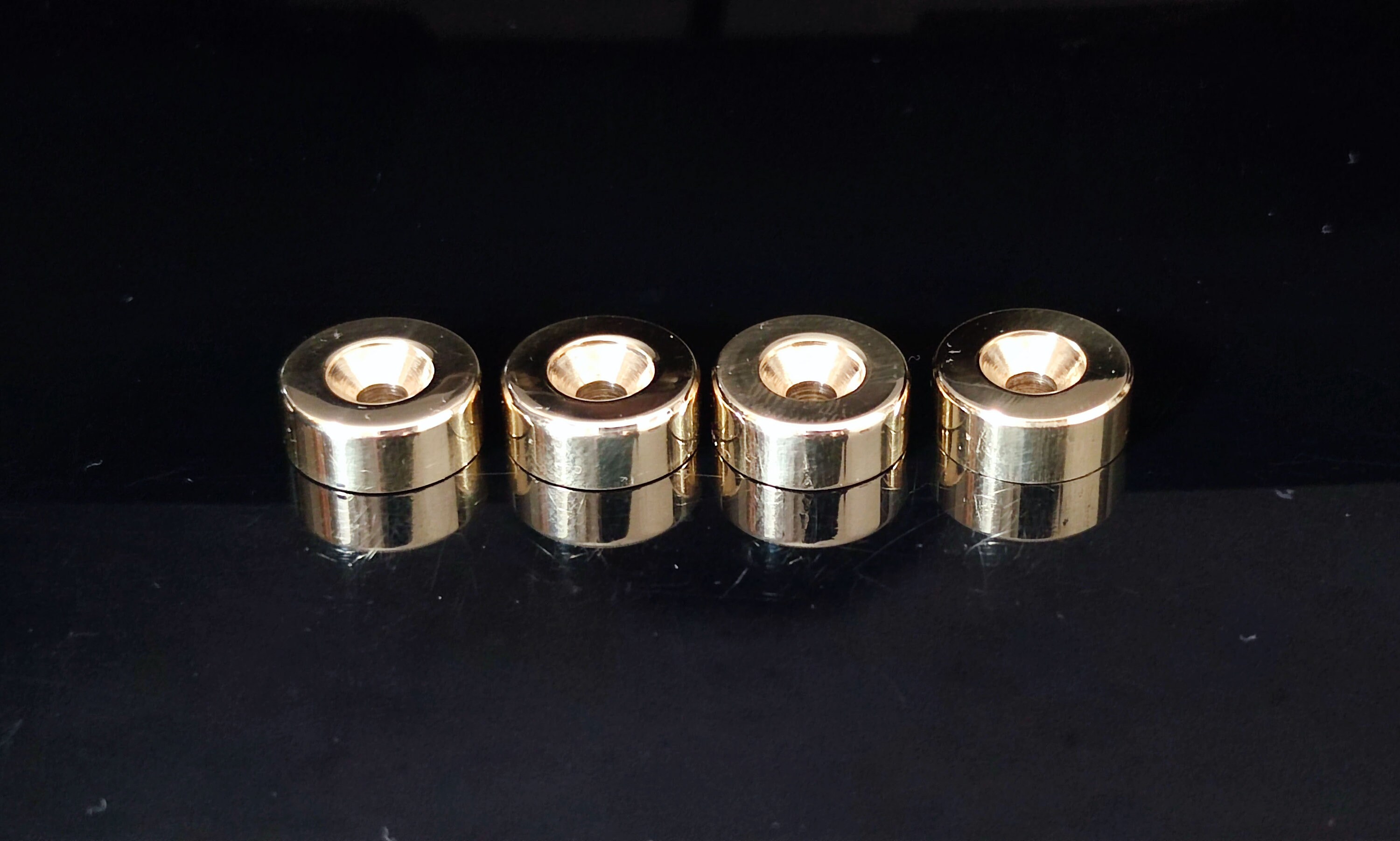 Solid Brass Feet for Cutting Boards / Wood Boxes - Etsy