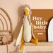 Handmade Felt Odd Duck | Boho Animal Teddy Plushie | Quirky Stuffed ...