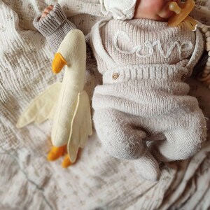 Handmade Felt Odd Duck | Boho Animal Teddy Plushie | Quirky Stuffed ...