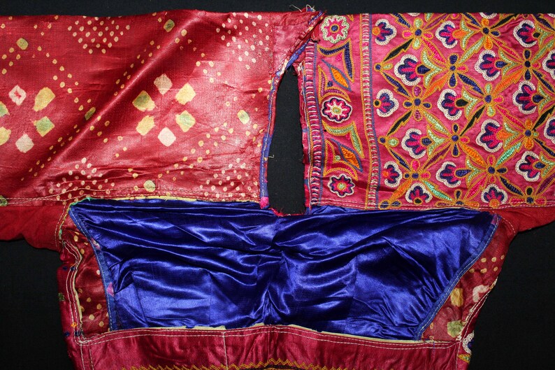 Women’s Blouse (choli) Mochi Embroidery Chain Stich - Etsy