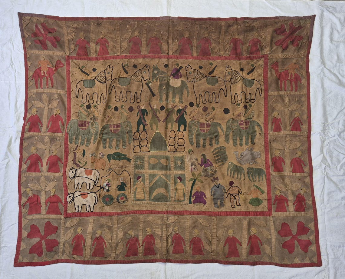Kanduri Shrine Applique Wall Hanging - Etsy
