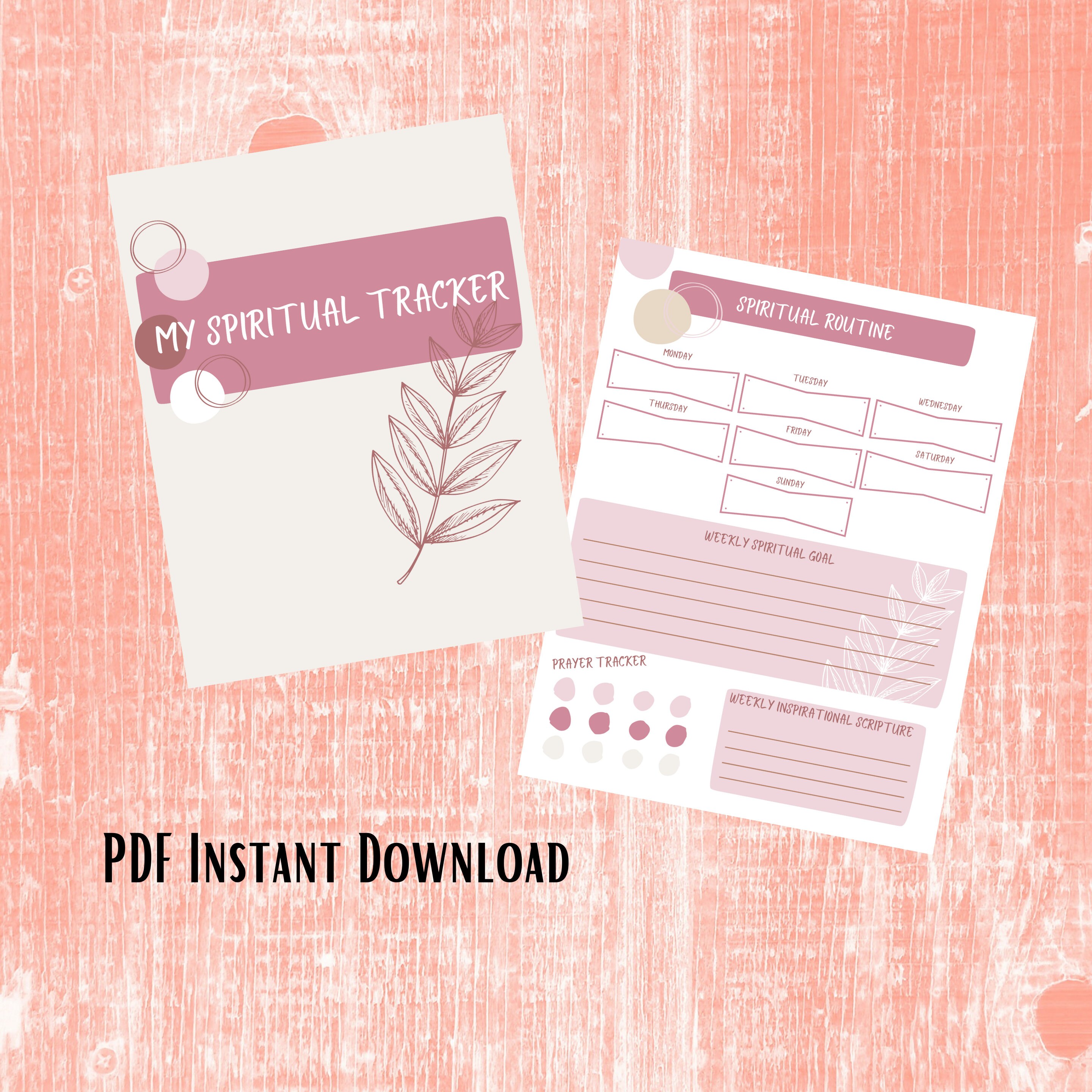 My Spiritual Tracker - Etsy