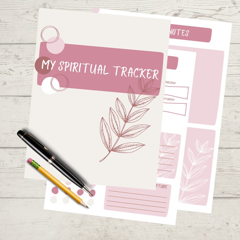 My Spiritual Tracker - Etsy