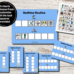 Morning and Bedtime Routine Bundle Morning Routine Bedtime - Etsy