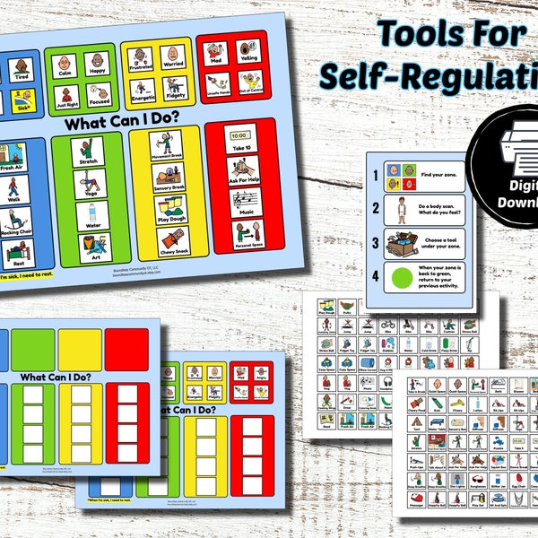 Zones of Regulation - Etsy