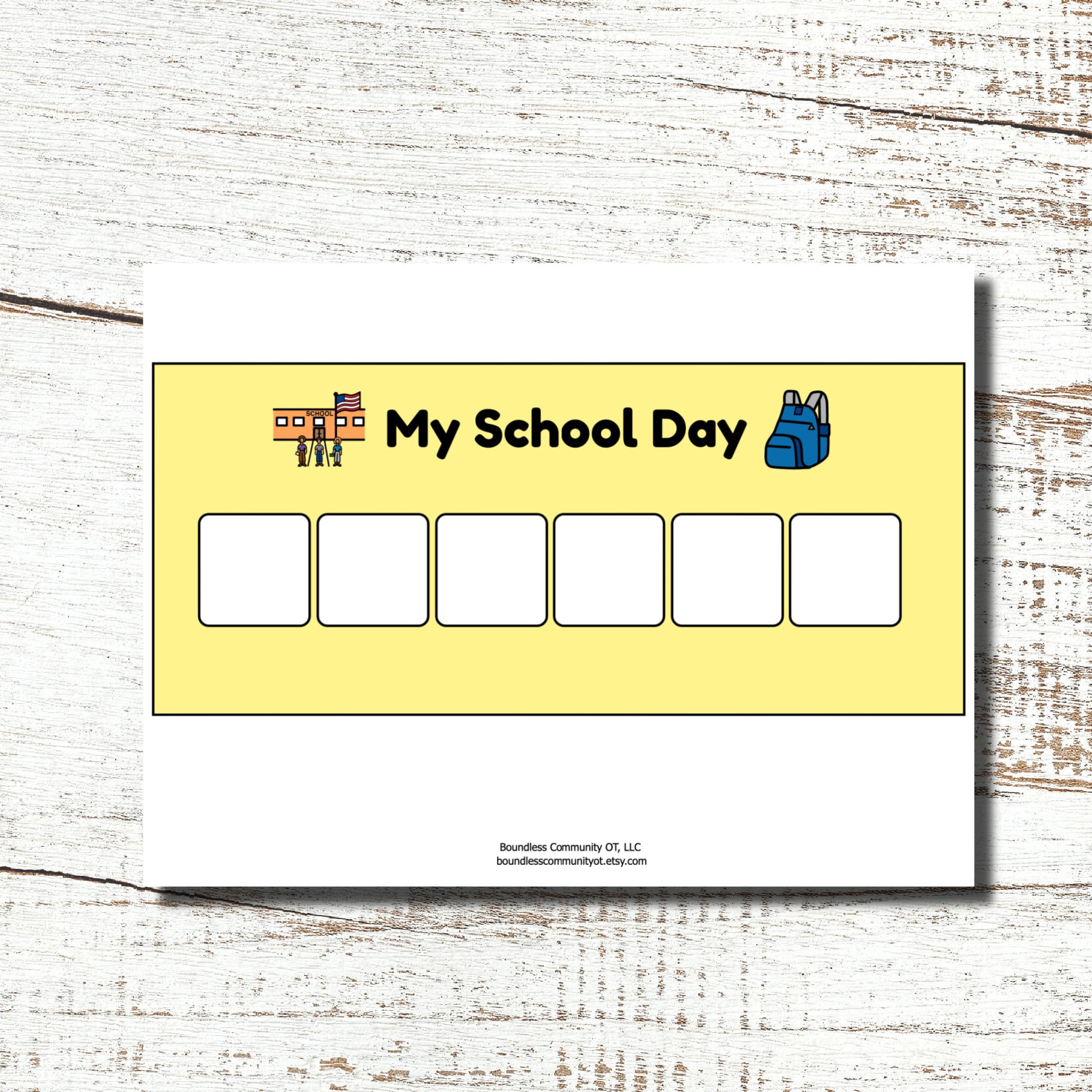 School Schedule Printable School Schedule Printable School | Etsy