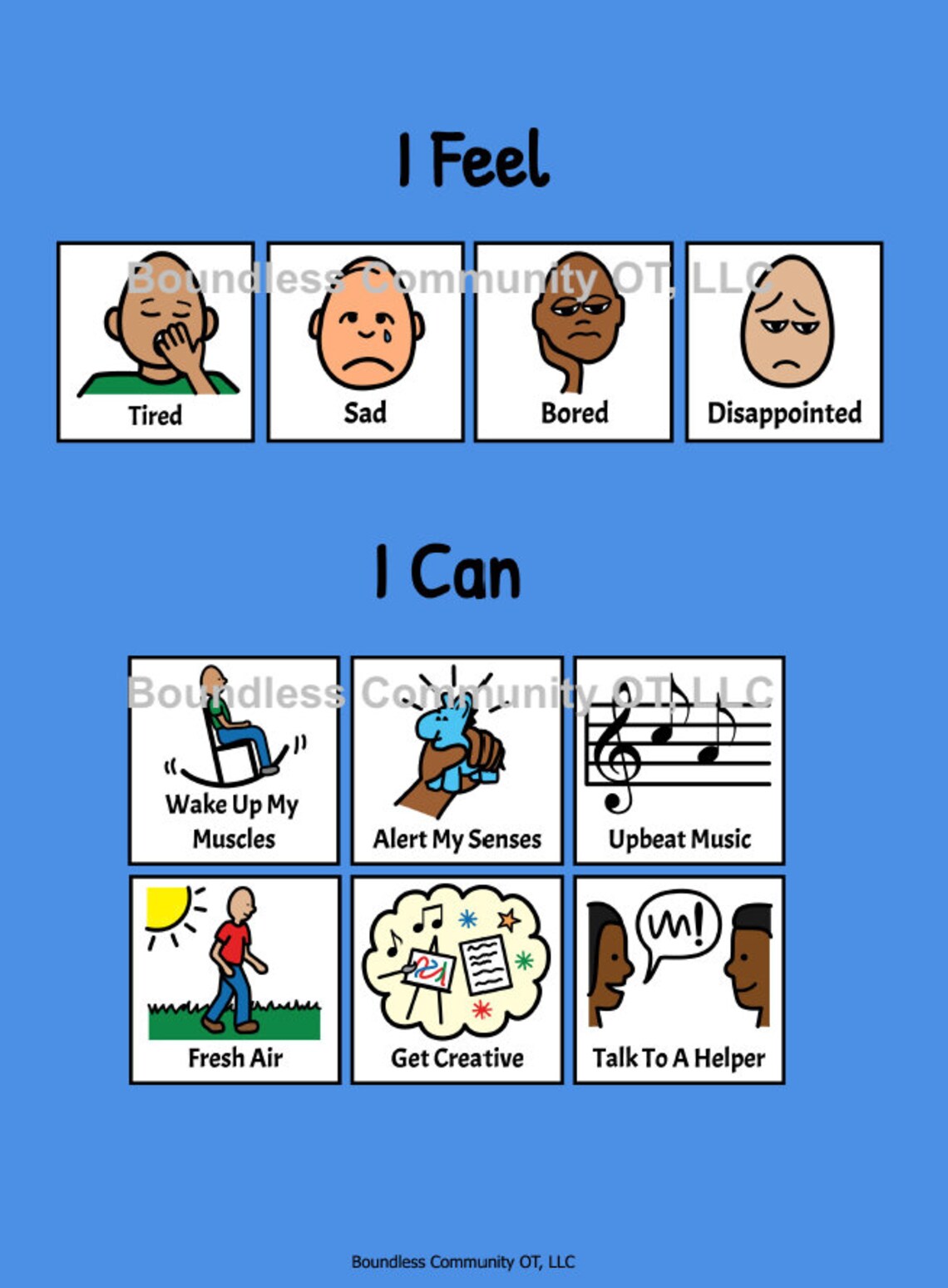 Self-regulation Full Page Set Self-regulation Wall Pictures - Etsy