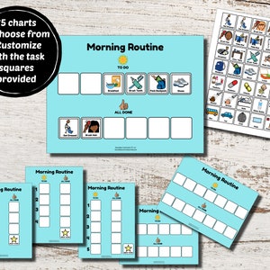 Morning and Bedtime Routine Bundle Morning Routine Bedtime - Etsy