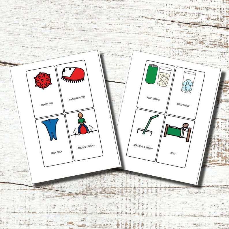 Self-regulation Tool Box Tools for Self-regulation Sensory | Etsy