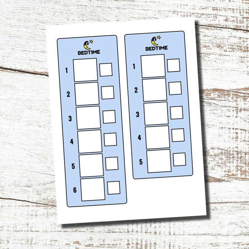Bedtime Routine, Bedtime Visual Schedule, Bedtime Printable, Bedtime ...