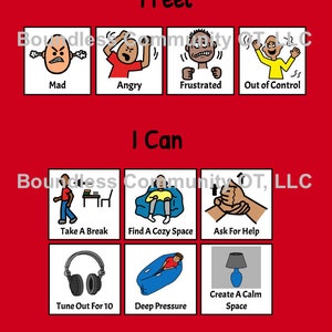 Self-regulation Full Page Set Self-regulation Wall Pictures - Etsy