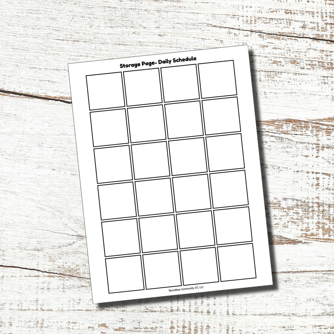 Daily Schedule, Printable Schedule, Boardmaker Schedule, Visual ...