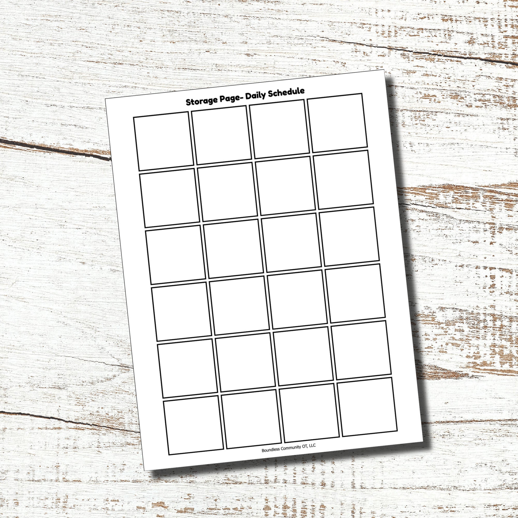 Daily Schedule, Printable Schedule, Boardmaker Schedule, Visual ...