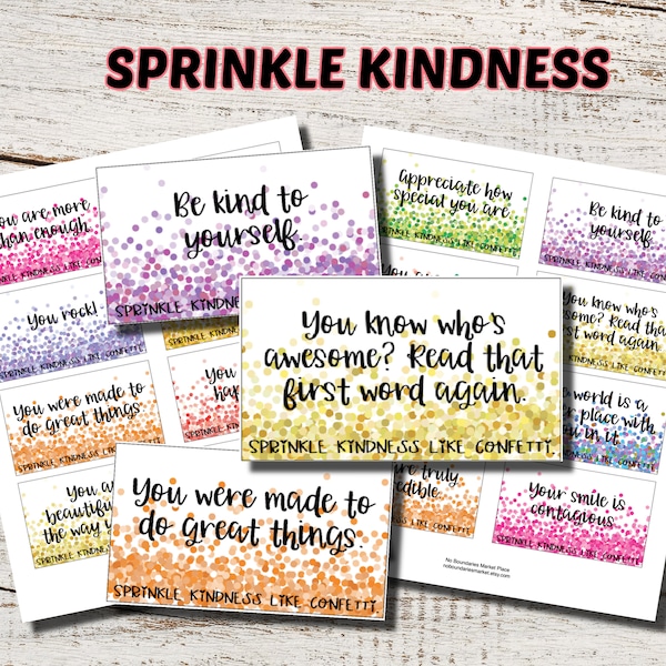 Motivational Cards - Etsy