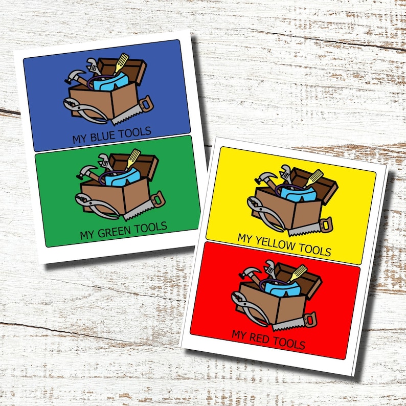 Self-regulation Tool Box Tools for Self-regulation Sensory | Etsy