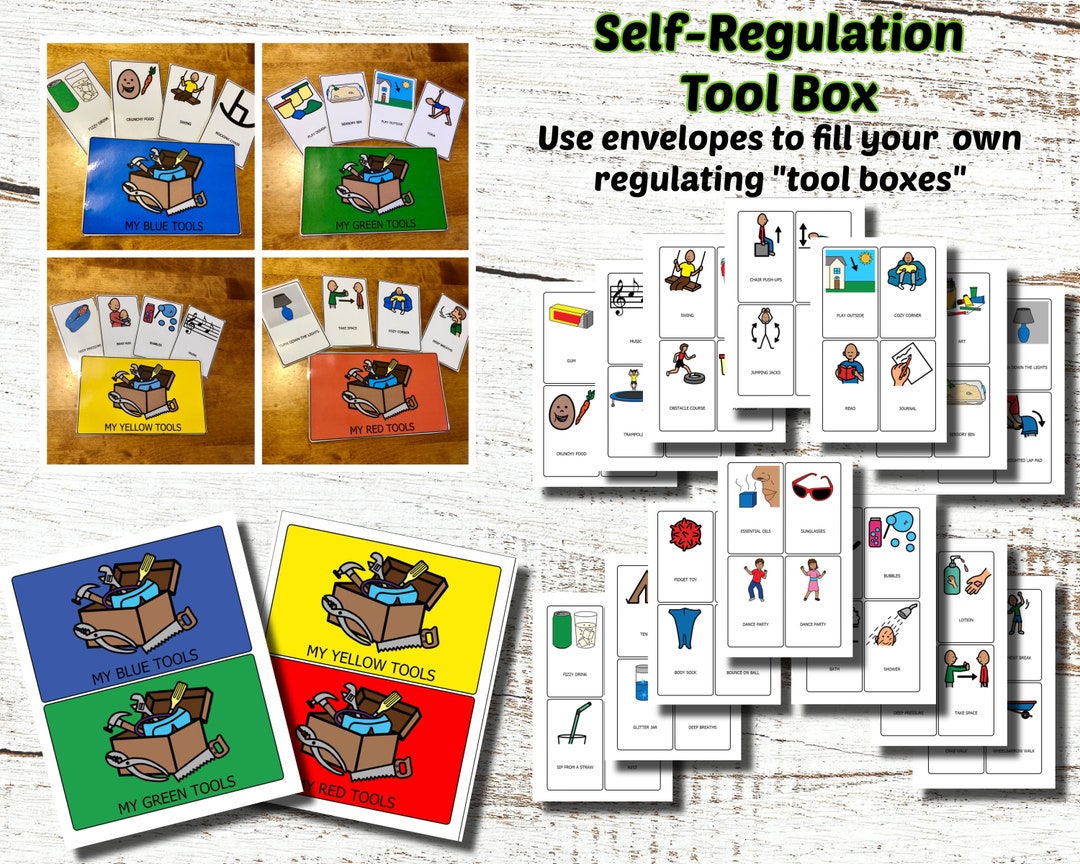 Self-regulation Tool Box Tools for Self-regulation Sensory - Etsy