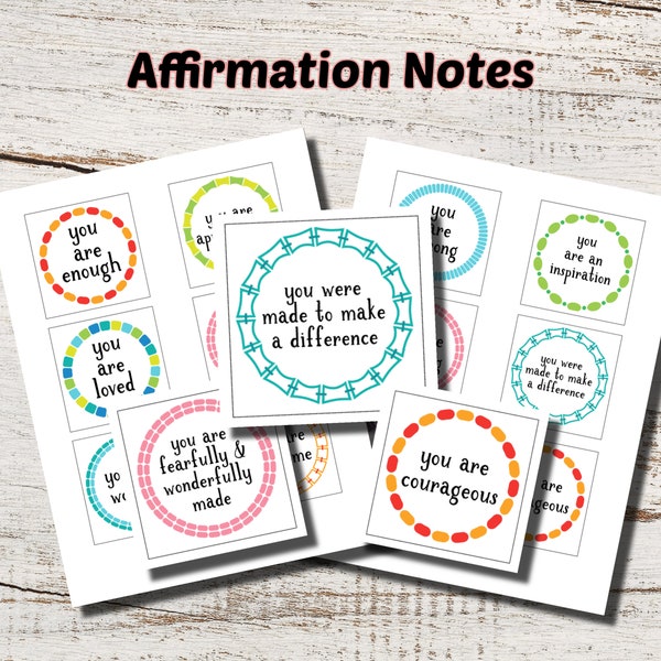 Encouragement Notes - Etsy